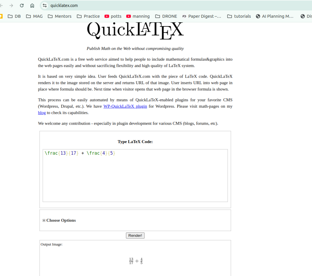 Create Fraction Worksheets with LaTeX and Canva